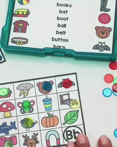 Beginning Letter Sounds Game & Centers | Initial Sounds Worksheets Bundle