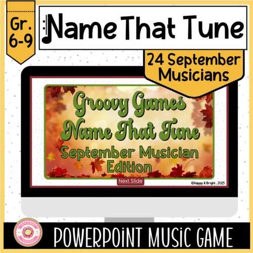 September Composer of the Month NAME THAT TUNE PPT Music Game for ...