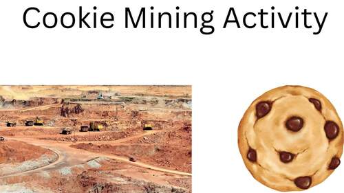 Enviromental Science Cookie Mining Lab Classroom & Home School Geology