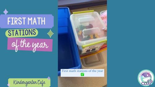 Introducing Math Manipulatives, Tools, Expectations and Routines | Kindergarten
