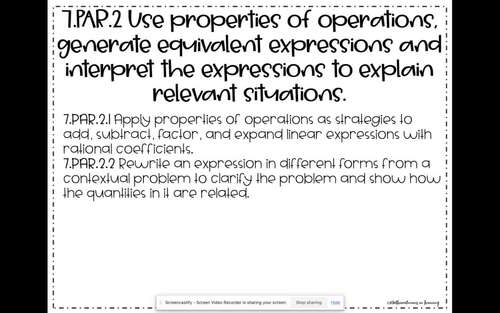 7th Grade Math *NEW* Georgia Standards Posters & Vocabulary | TPT