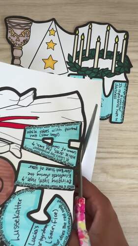 St. Lucia's Day Craft, Winter Holidays Around the World, Research ...