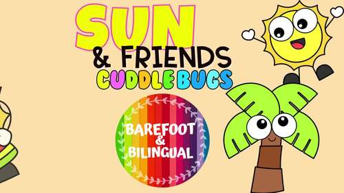 Sun & Friends Clipart | Cuddlebugs Collection | Cute Summer Clipart
