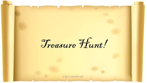 Treasure Hunt (PPT) by SICFSLP | TPT