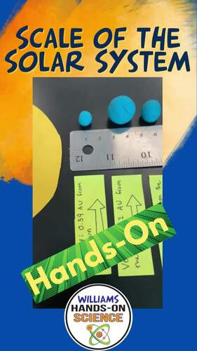 Solar System Project Activity NGSS MS-ESS1-3 ESS1.B Scale, Proportion ...