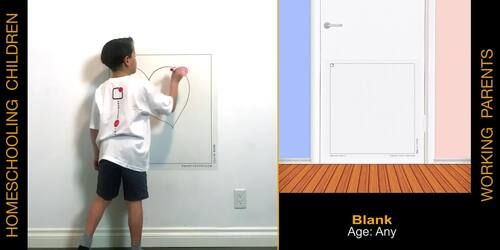 Smarty Dots | BLANK Dry Erase Without A Trace FlexiBoard Glueless ...