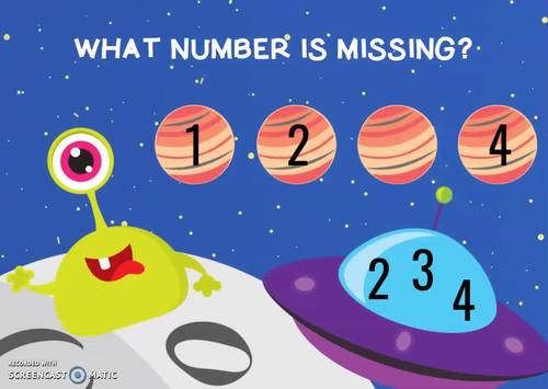Number Sequence Boom Cards™ Distance Learning Math by Creating 4 ESL