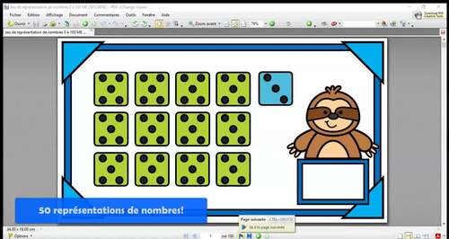 Représentation des nombres 0 à 100 1re - 2e année by Le dada de Rébecca