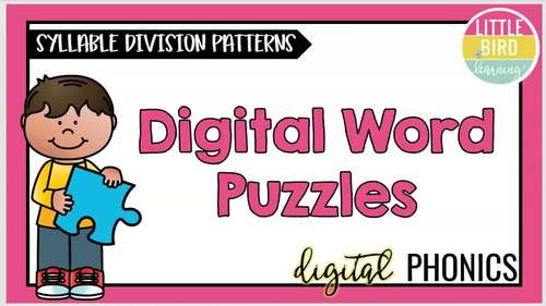 Endless Digital Phonics Activities Bundle - LEVEL 3 | Orton-Gillingham