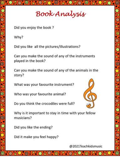 Elementary Music, Literature and Creative Dance unit. Elementary Music ...