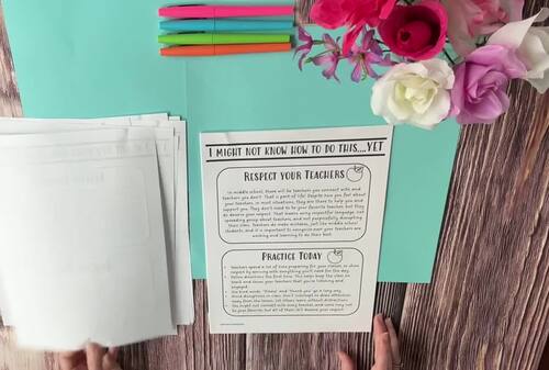 25 MORE Middle School Manners & Life Skill Cards + Teacher Slide Deck