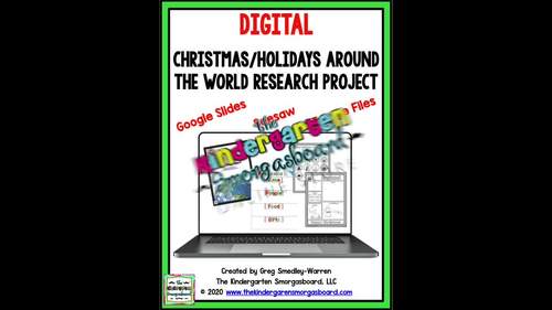 DIGITAL Christmas and Holidays Around the World: Research & Writing Project
