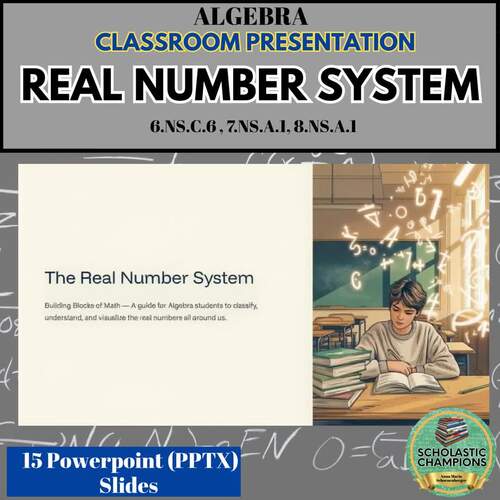 REAL NUMBER SYSTEM * Algebra Powerpoint Presentation PPTX | TPT