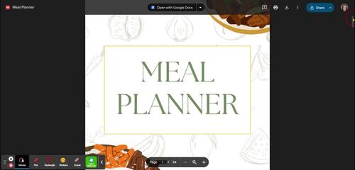 Meal Planner by Mrs B's Teaching And Learning Tools | TPT