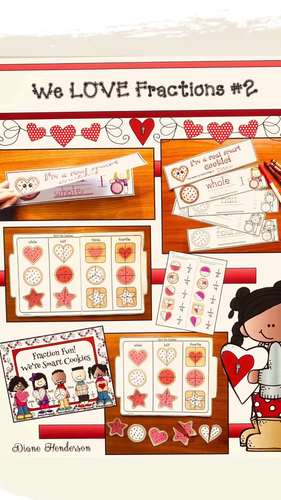 40% Off Fraction Activities Fraction Crafts Fraction Fun With Love Notes