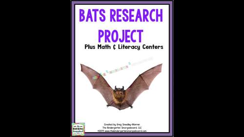 Bats: A Research and Writing Project PLUS Centers! | TpT