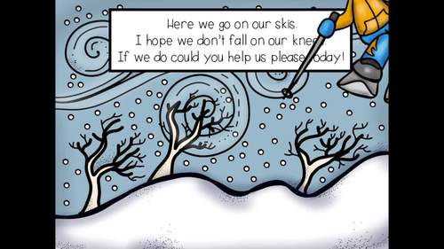 Snowing Poem Song & Video With Winter Writing & Sequencing Activities ...