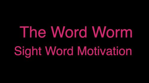 The Word Worm: An Editable Sight Word Recognition Creation | TPT