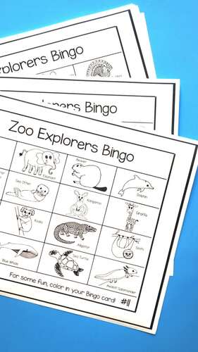 Life Science Animal BINGO w 150 Fact Bank | Animal Classification ...