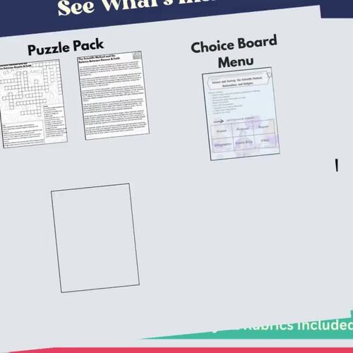 The Scientific Method, Rationalism, and Religion Bundle — HSS 7.10.3