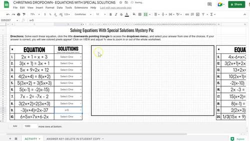 Editable Pixel Art Templates Holiday Themed | 20Qs Each | TPT