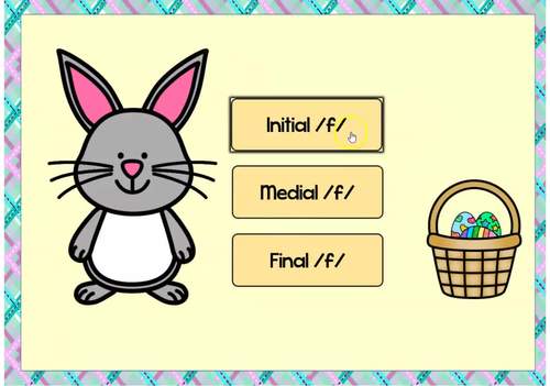 Spring Articulation F and V BOOM Cards by Speech Packtivities | TPT