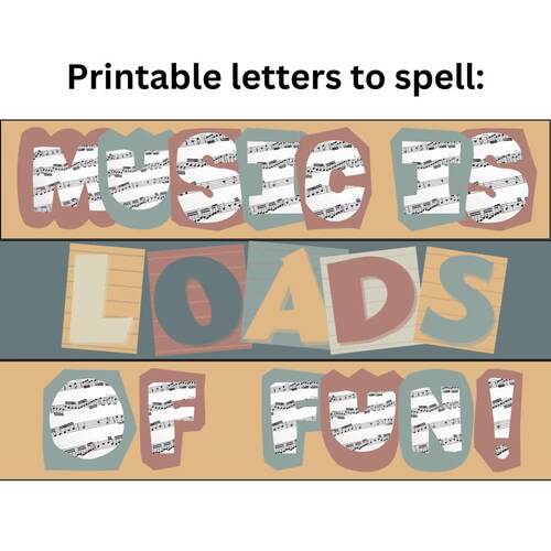 Music Bulletin Board: Loads of Fun! by Lemonade Music Designs | TPT