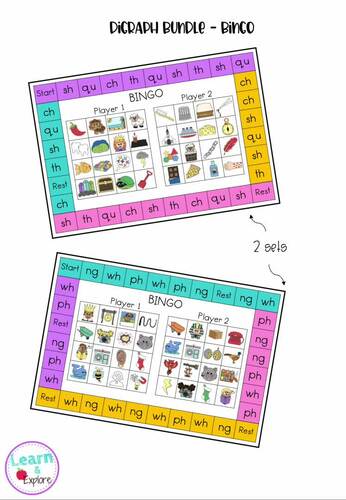 Digraph Bundle Activities by Learn and Explore | TPT