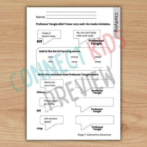 Oxford Reading Tree Level 7 Comprehension Worksheets ORT by Connect ...