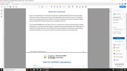 Preschool STEM Curriculum - 26 STEM activities from A to Z for PreK!