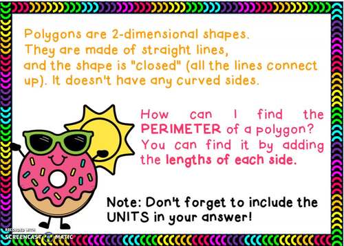 Perimeter of Polygons Boom Cards™ Distance Learning Geometry by ...