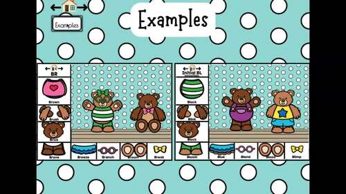 Build a Teddy Bear BOOM Cards™ L Sounds and L Blends Speech Therapy ...