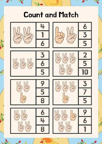 Counting Coloring Number Easter Worksheet PreK - 2nd Easter Activity ...