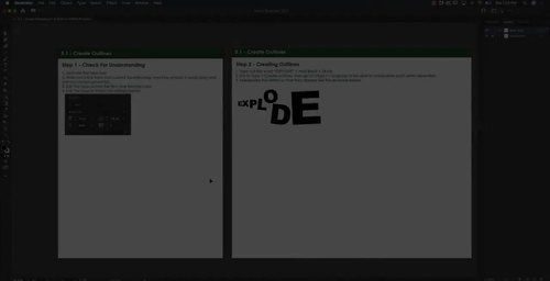 Adobe Illustrator - Create Outlines by T Morales Digital Design