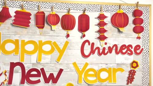 2026 Lunar New Year Interactive Bulletin Board & Classroom Door Decor ...