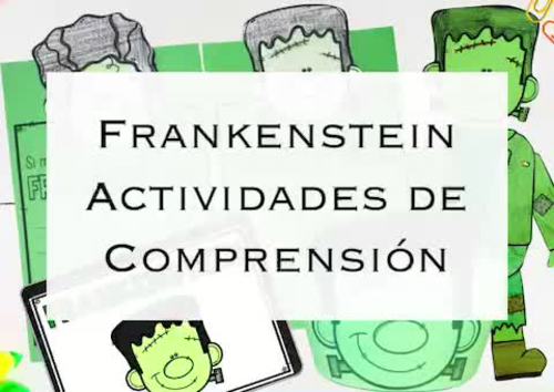 Cuento de HALLOWEEN: Frankenstein Story in Spanish | Comprensión de lectura