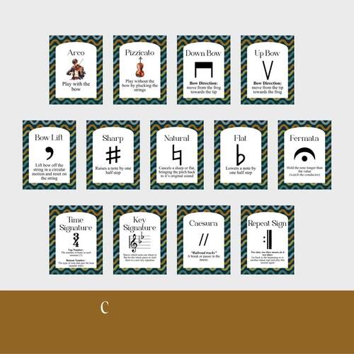 Poster Pack: Orchestra Essentials by Lauren's Orchestra Room | TPT