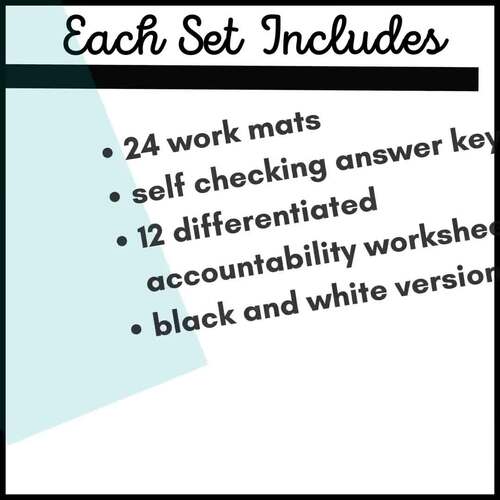 Word Mapping Center Activities for CVC Short Vowels BUNDLE by Rogan's ...