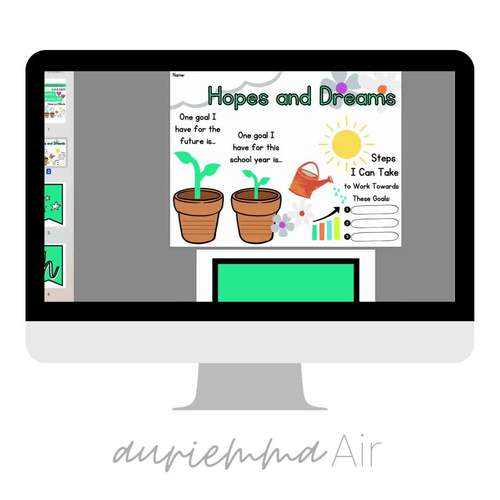 Hopes + Dreams Bulletin Board Activity + Banner Set by AuriemmaAir