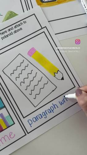 Back To School Craft Activities Bulletin Board, All About Me Activity ...