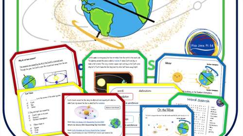 Earth's Movement Topic 1 Florida B.E.S.T. Science 4th Grade by Mrs Lena