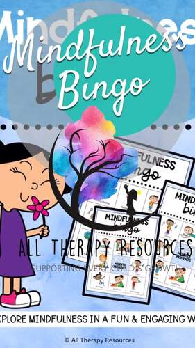 MINDFULNESS - Bingo Game - Social Emotional Learning SEL | TPT