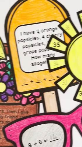 1st Grade Math Crafts And Worksheets Mega Bundle Year Long Math Fast ...