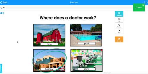 Boom Cards™ : WHERE Questions Community Workers by Kids Learning Activities