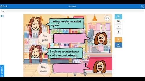 Social Skills Topic Maintenance: What Could Andy Say Boom Cards™ by Mau SLP