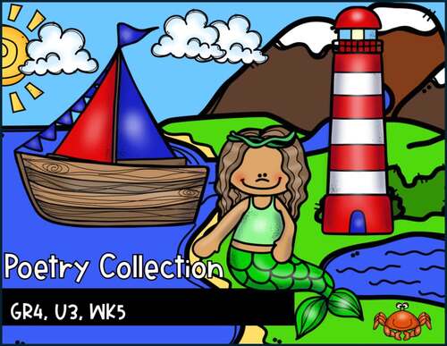 MyView 4th Grade U3 WK5 Poetry Collection Vocab Slideshow & Corner ...