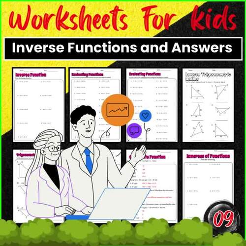 Inverse Functions Worksheet and Answers by Lib Anatomy school | TPT