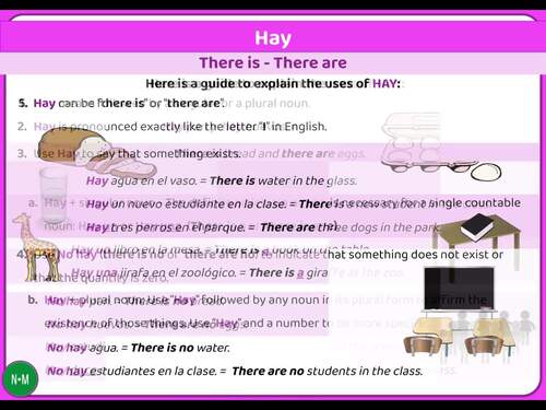 Spanish Boom™ Cards: Hay (There is - There are) by NATAM | TPT