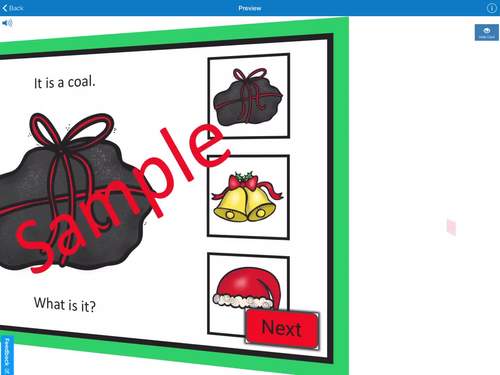 Open Ended Task Cards Christmas Nouns BOOM Card Deck for Speech ...