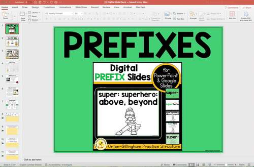 The BIG Morphology Bundle: Prefixes, Suffixes, Print, Digital, Orton ...